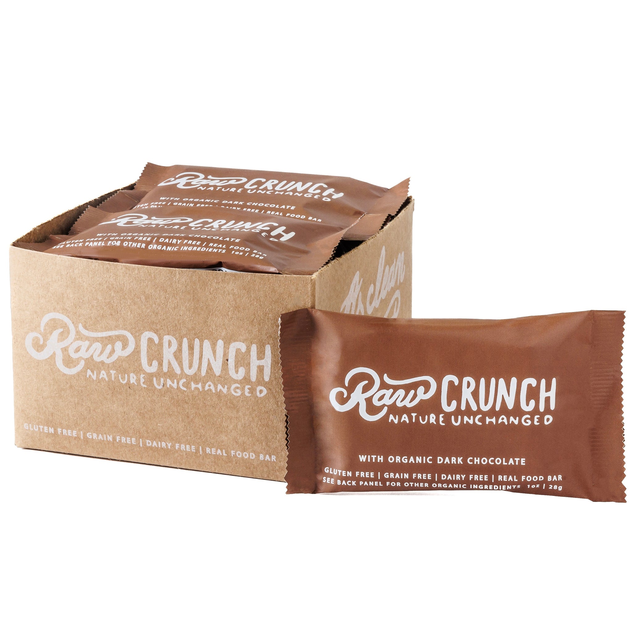 Organic Dark Chocolate – Raw Crunch®bar