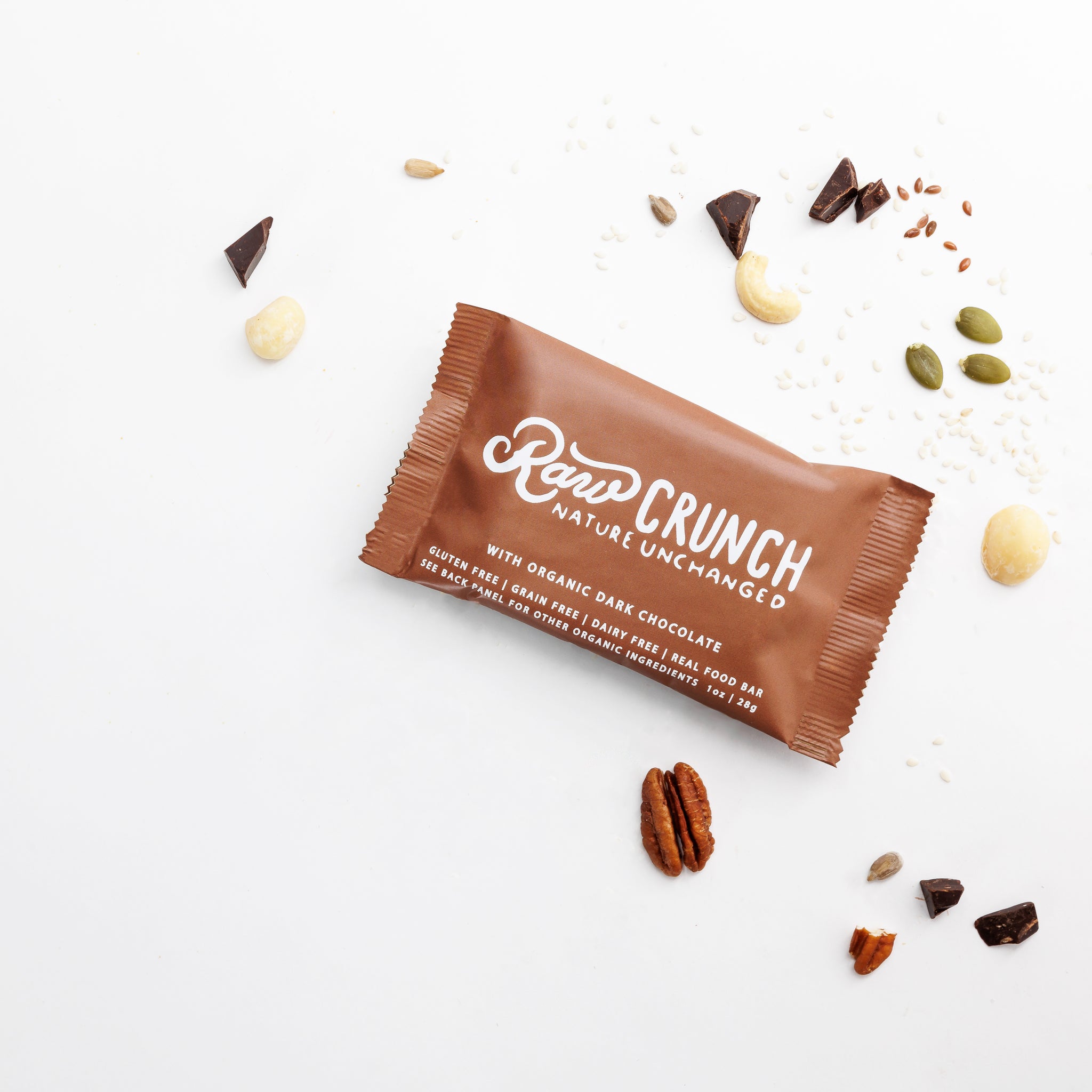 Organic Dark Chocolate – Raw Crunch®bar